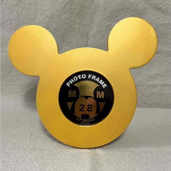 Disney | Other | Disney Yellow Gold Mickey Mouse Frame | Poshmark